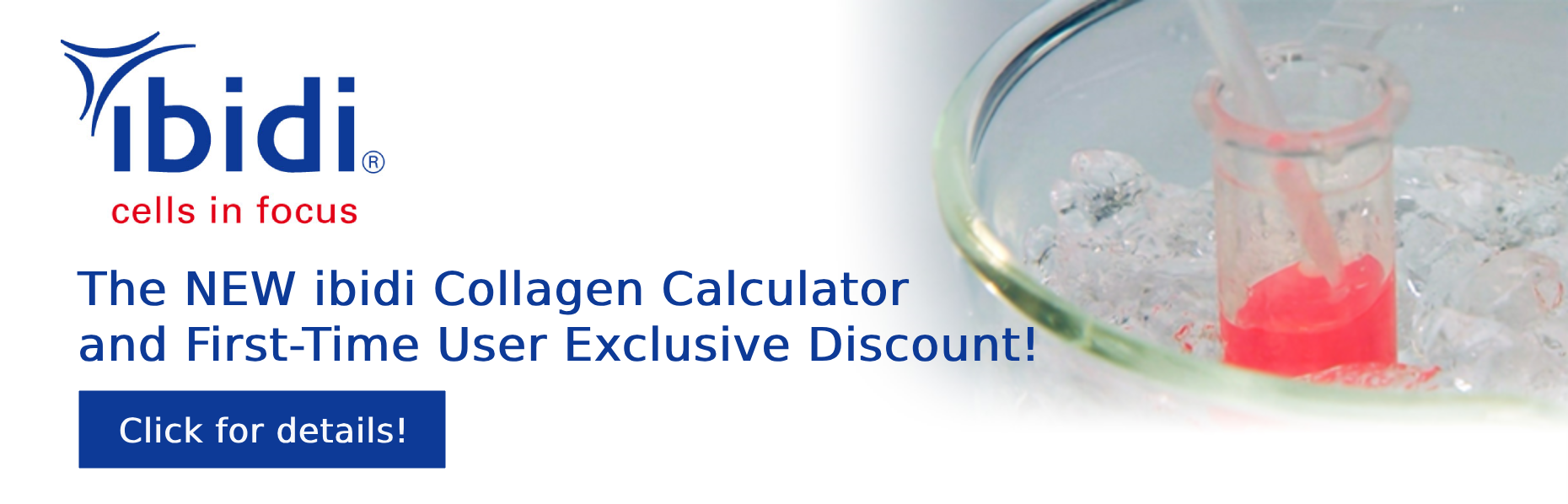 The NEW ibidi Collagen Calculator & First-timer Special Discount!