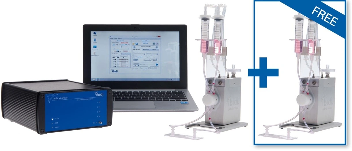 Get a Second Fluidic Unit for FREE* With an ibidi Pump System!